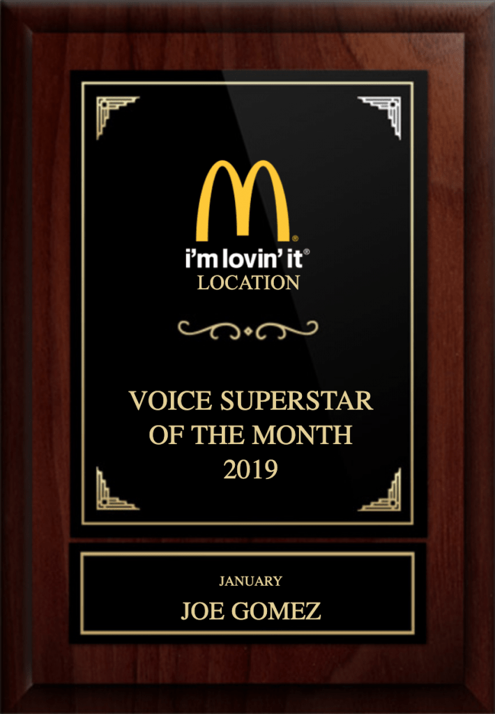 Employee Awards Titles - MyEmployees